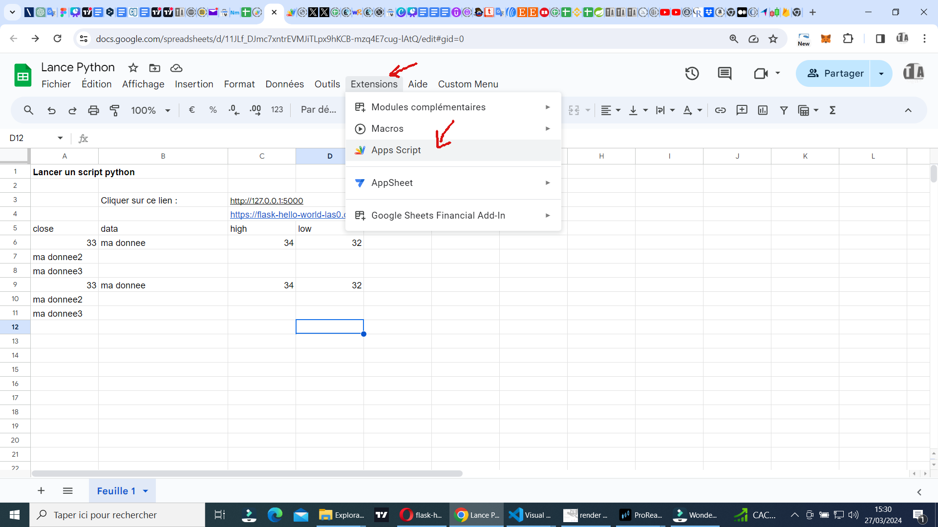menu-extensions-Apps-Script - Trading-Attitude
